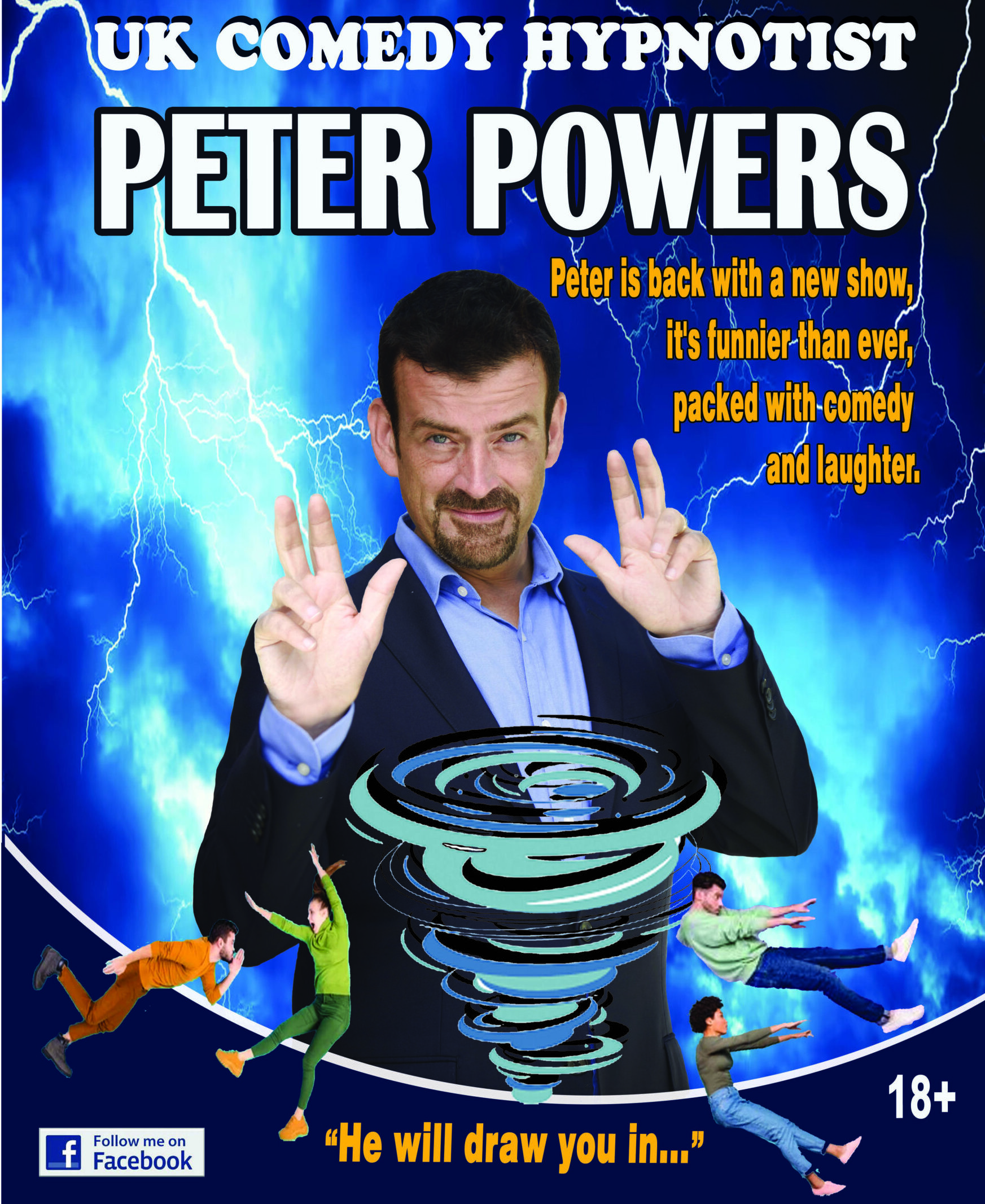 Peter Powers - UK Comedy Hypnotist | Fri 6 March 2026 - Flamingos Live